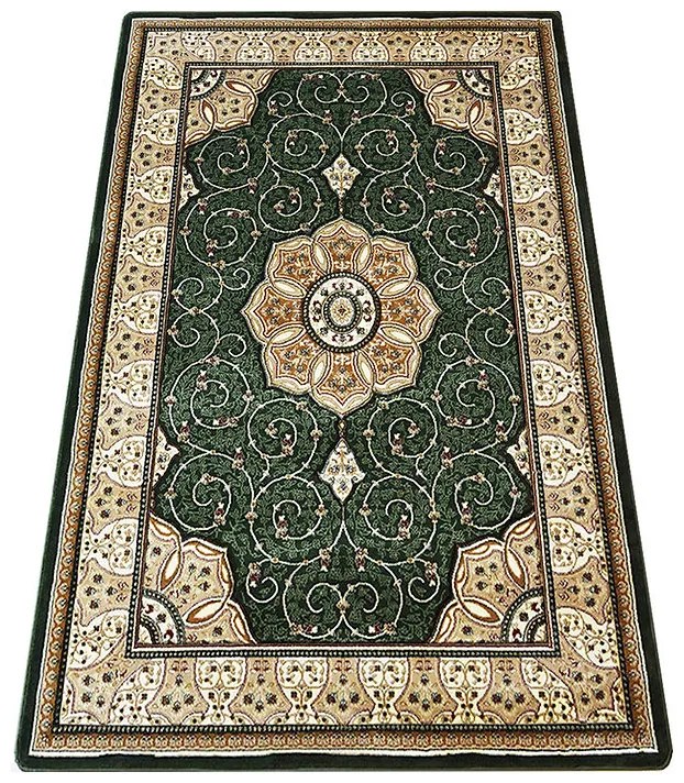 Berfin Dywany, Kusový koberec Adora 5792 Y (Green), 60x90, zelená, obývací pokoj