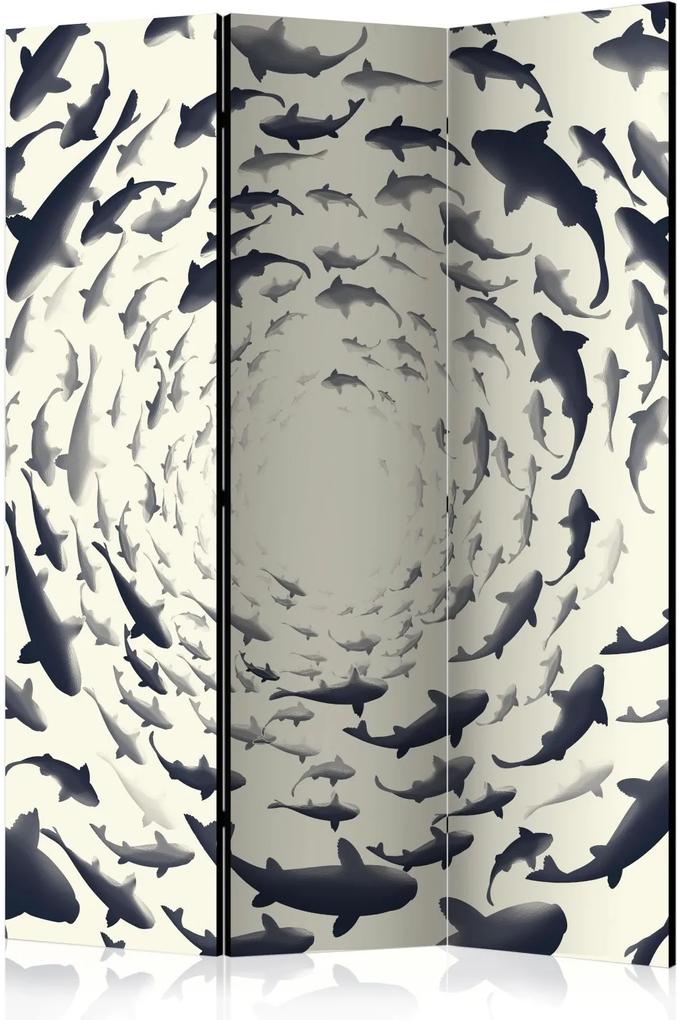 Paraván - Fish Swirl [Room Dividers] 135x172