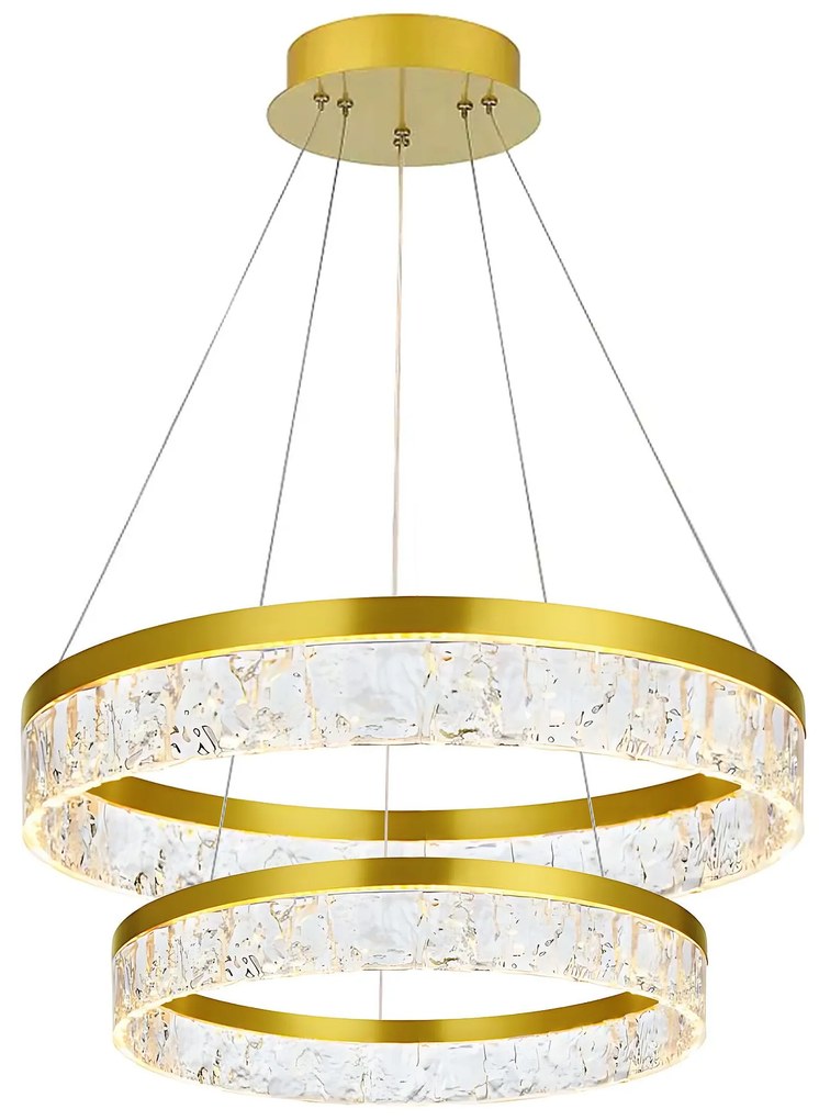 Toolight Závěsné LED osvětlení E29 LHJ049-CP2 zlaté