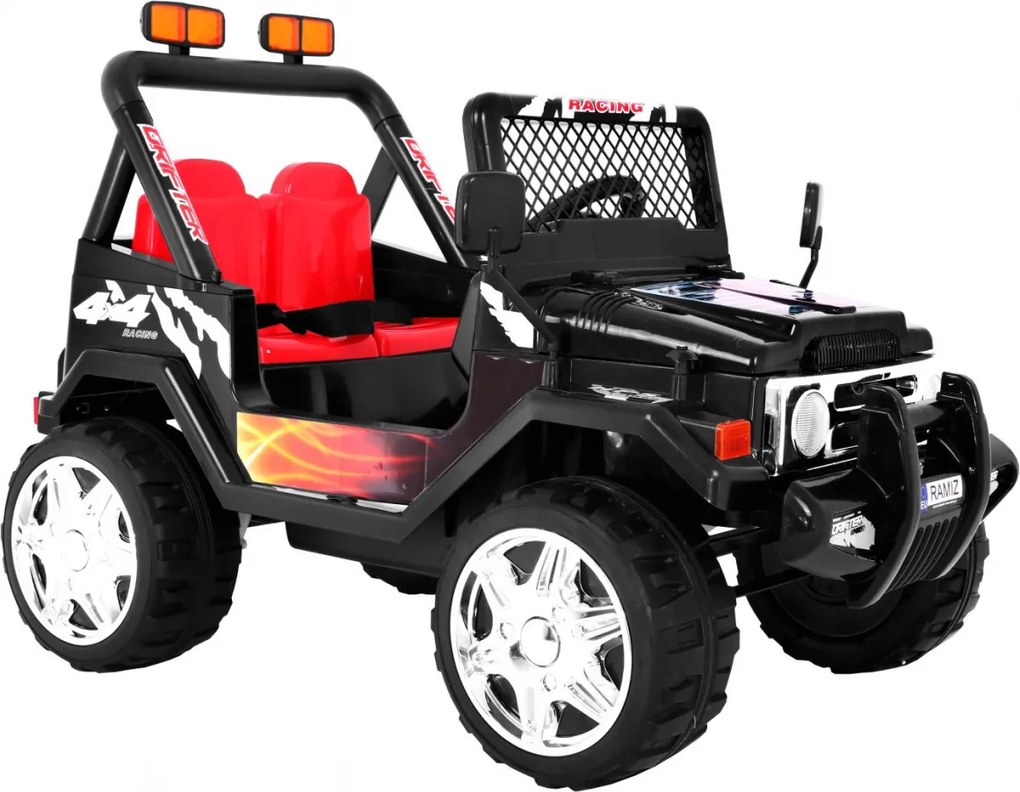 Ramiz Dětské terénní auto na baterie Raptor Drifter černé