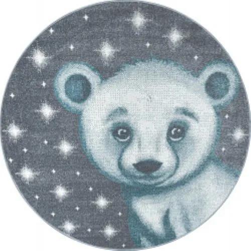 Ayyildiz koberce Dětský kusový koberec Bambi 810 blue kruh ROZMĚR: 160x160 (průměr) kruh