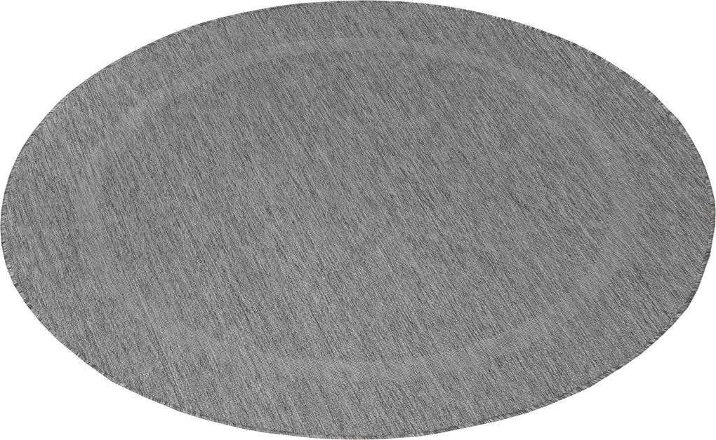 Ayyildiz, Kusový koberec Relax 4311 Grey kruh, 160x160 (průměr) kruh, šedá, chodba / předsíň