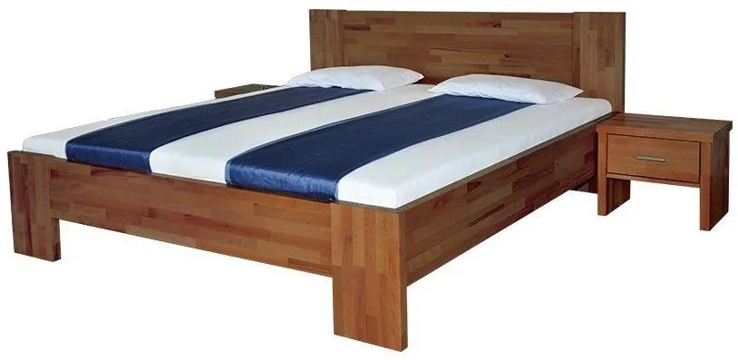 MRAVA, s.r.o. Dvoulůžková postel FORTUNA ROZMĚR: 140 x 200 cm