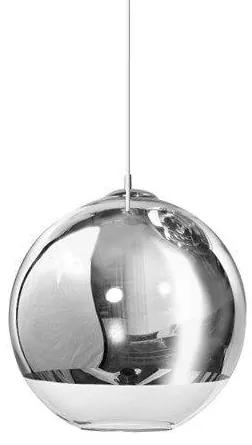 AZzardo AZ0734 DECOline SILVER BALL 40 stropní závěsné svítidlo 1xE27 60W IP20 chrom Závěsná svítidla