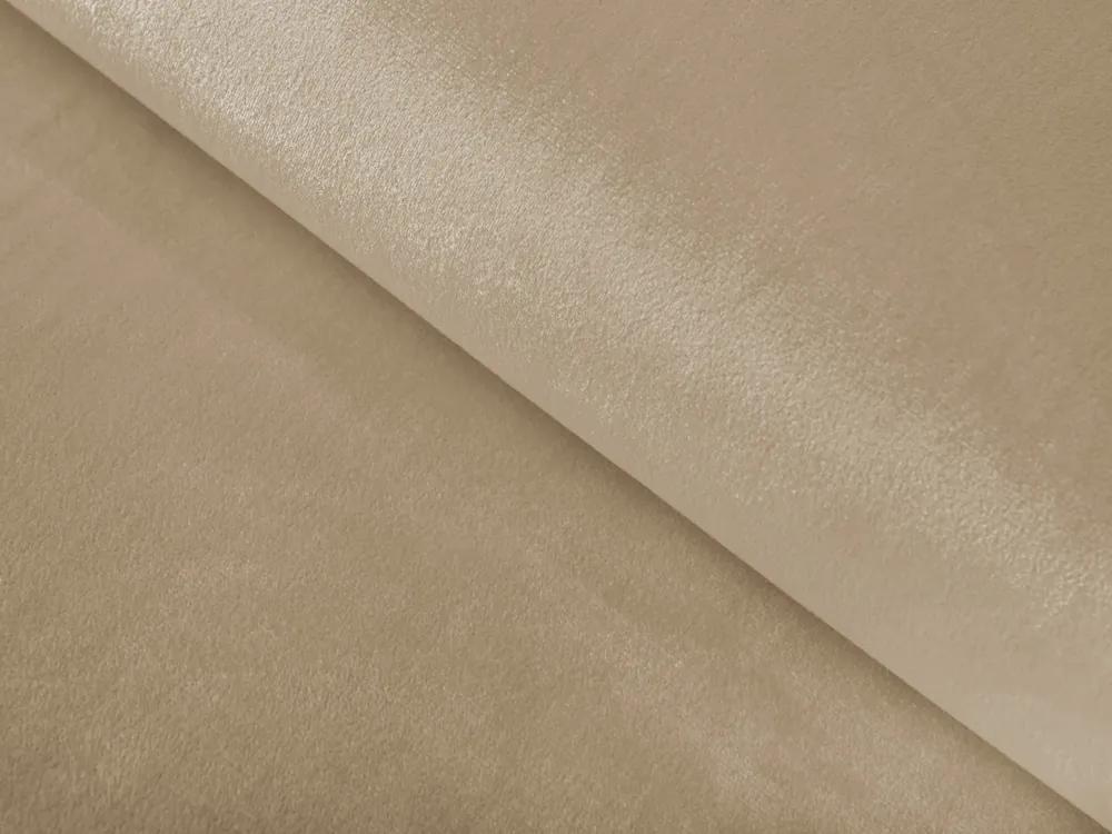 Biante Sametový povlak na polštář Velvet Premium SVP-026 Kávově béžový 45 x 45 cm