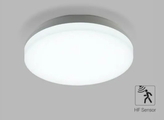 LED2 ROUND II 30 HF, stropní LED svítidlo se senzorem, ⌀ 30 cm