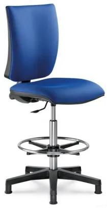 LD seating Kancelářská židle LYRA 206-SY BR-207 područky výškově stavitelné černé tvrdé GALERIE - Čalounění LD seating LÁTKY 2 / VALENCIA, XTREME, STYLE, ASPECT, CURA 2021
