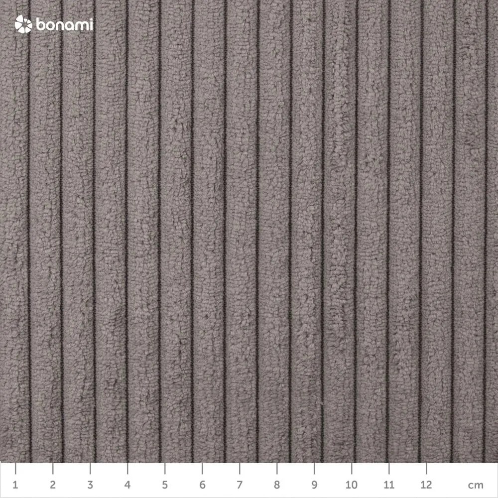 Světle hnědá čalouněná dvoulůžková postel s úložným prostorem s roštem 160x200 cm Cube – Meise Möbel