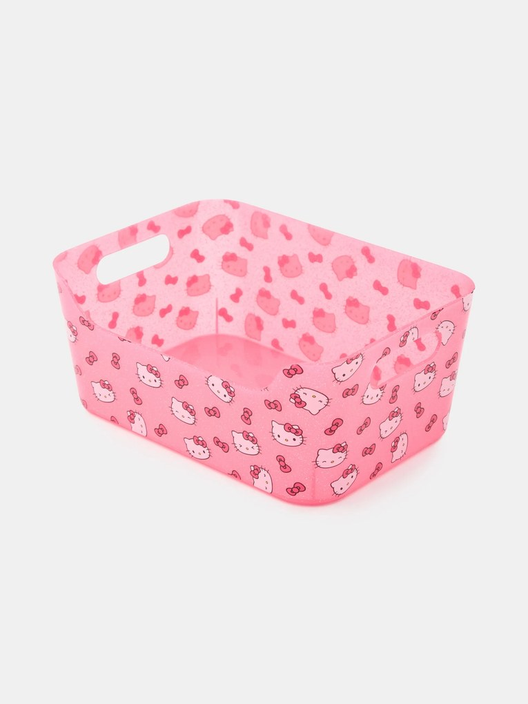 Sinsay - Plastový úložný box Hello Kitty - růžová