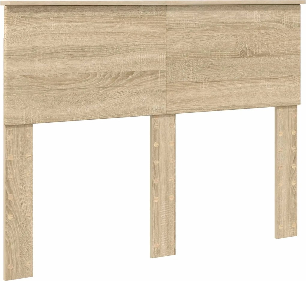 Rám postele s čelo Sonoma dub 120 x 200 cm Kompozitní dřevo 3408292