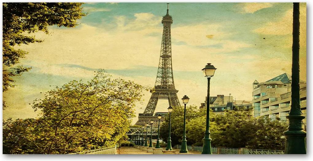 Foto obraz akrylové sklo Eiffelova věž Paříž