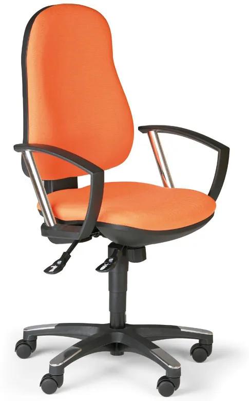 B2B Partner Kancelářská židle DERBY, oranžová