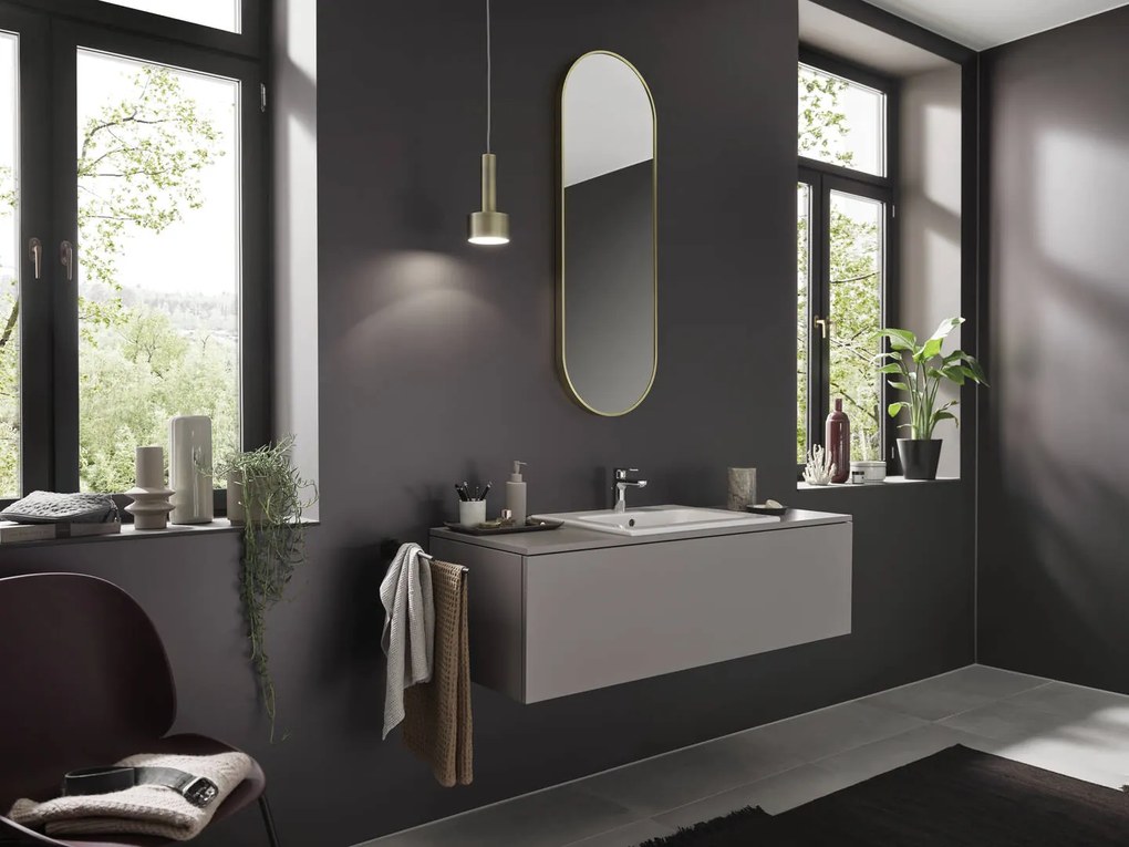 Hansgrohe Vernis Blend, umyvadlová baterie 100 s výpustí, CoolStart, EcoSmart, chromová, 71585000