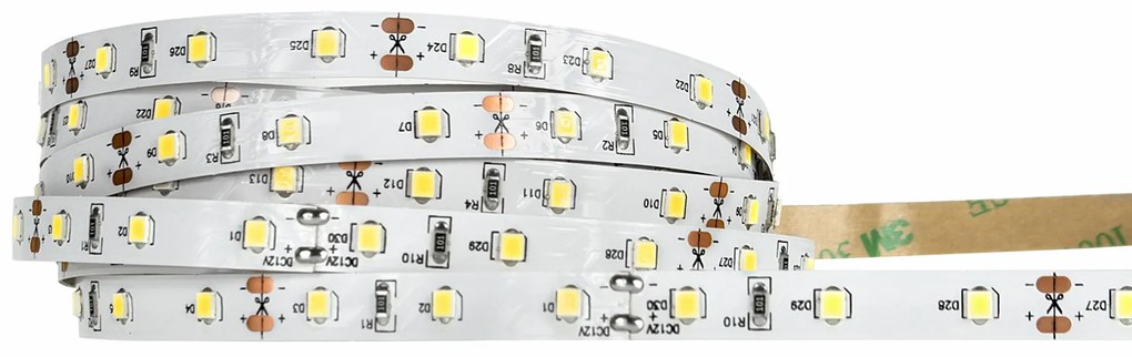 ECOLIGHT LED pásek - SMD2835 - 5m - 60LED/m - 4,8W/m - IP20 - teplá bílá