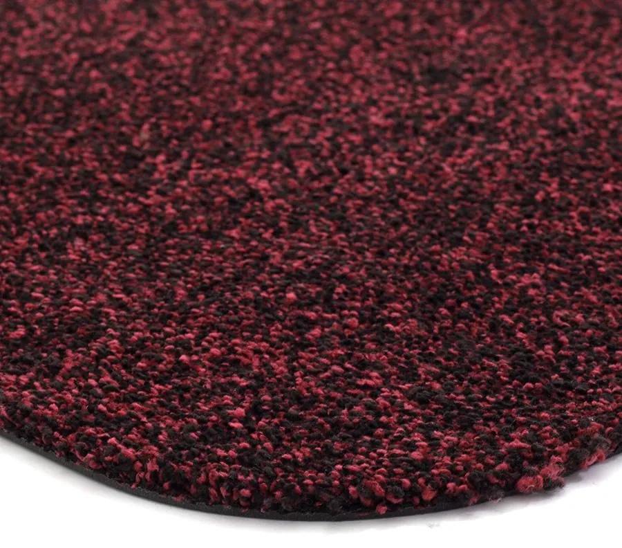 Červená vnitřní vstupní čistící pratelná rohož Majestic - 40 x 60 cm