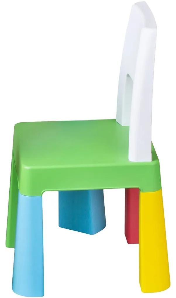 TEGA dětská židlička Multifun multicolor zelená