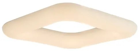 LED stropní svítidlo Donut Square 60 CCT s dálkovým ovladačem
