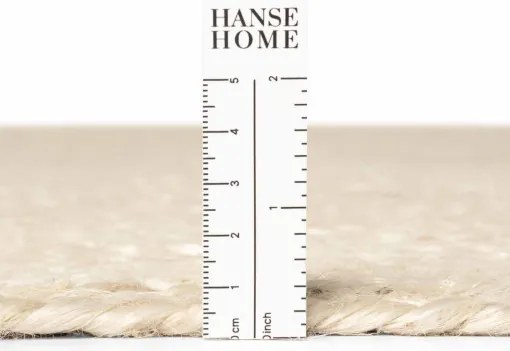 Koberec Hanse Home Jute Braided Rangpur naturální / sloní kost ovál