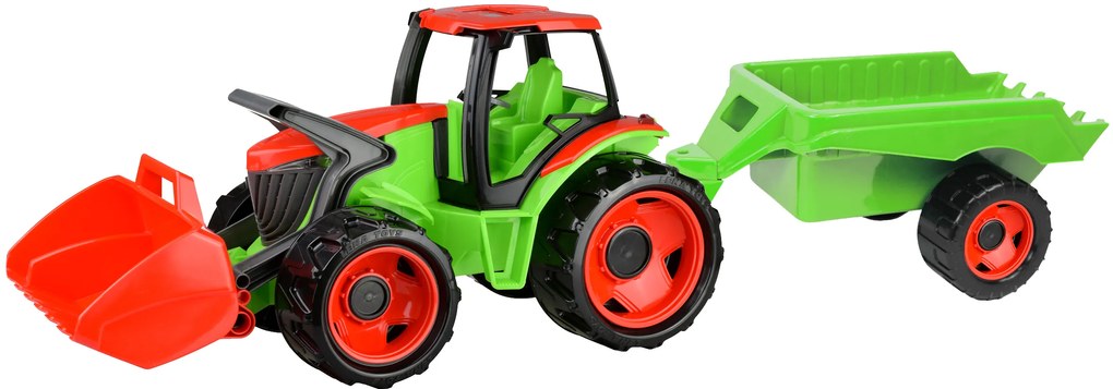 Lena Traktor se lžící a vozíkem