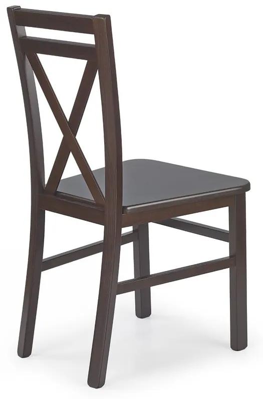 Halmar Jídelní židle Dariusz 2, tmavý ořech - ROZBALENO