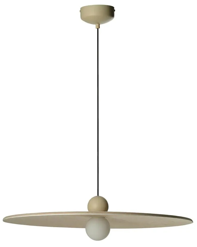 Designový lustr Freya béžová