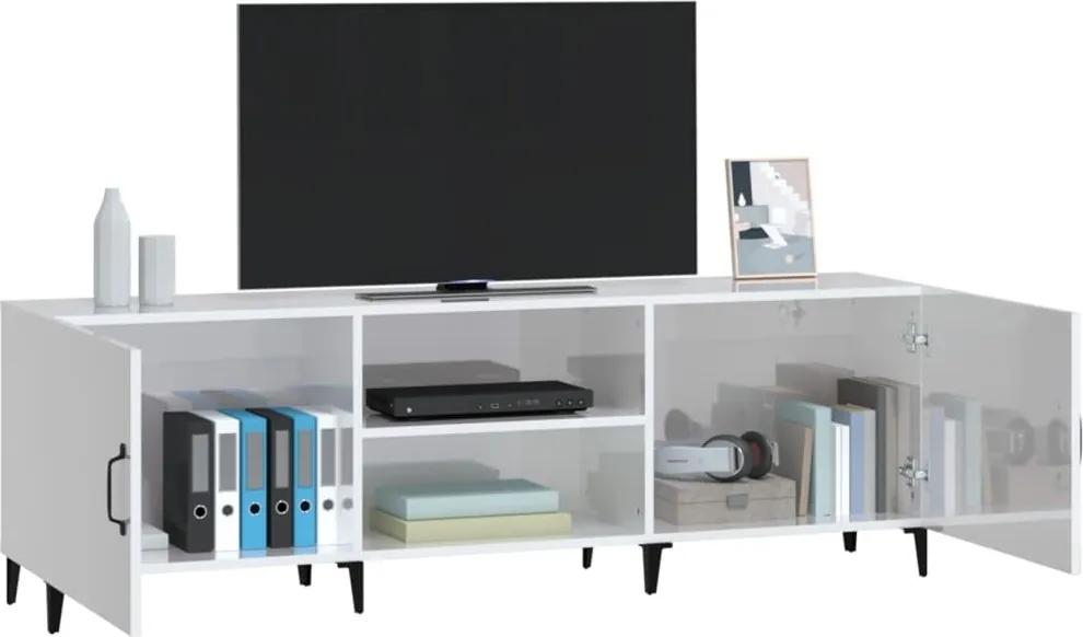 vidaXL TV skříňka 150 x 30 x 50 cm kompozitní dřevo [812633] Barva: Betonová šedá