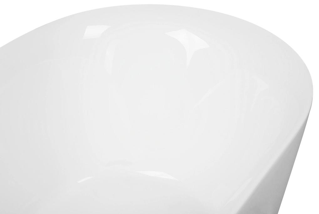 Volně stojící vana 150 x 75 cm bílá CARRERA Beliani