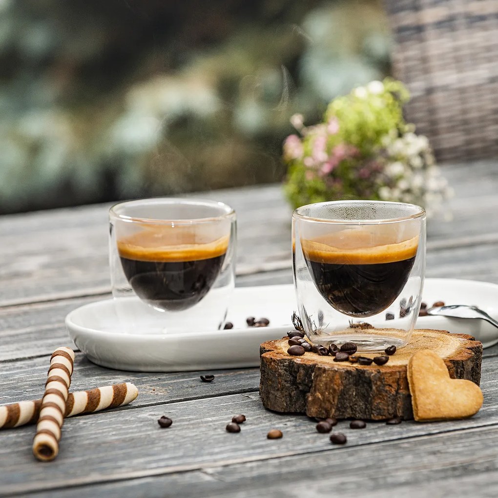 4Home Termo sklenice na espresso Hot&Cool 100 ml, 2 ks