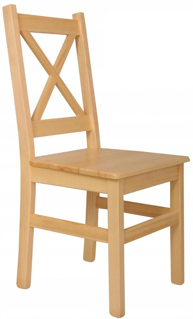 Dede Židle z masivu X - 4 barvy Lak dřeva: Ořech