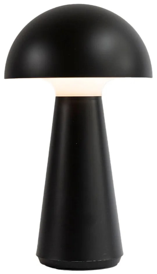 Černá venkovní stolní lampa na USB Sam – Sirius