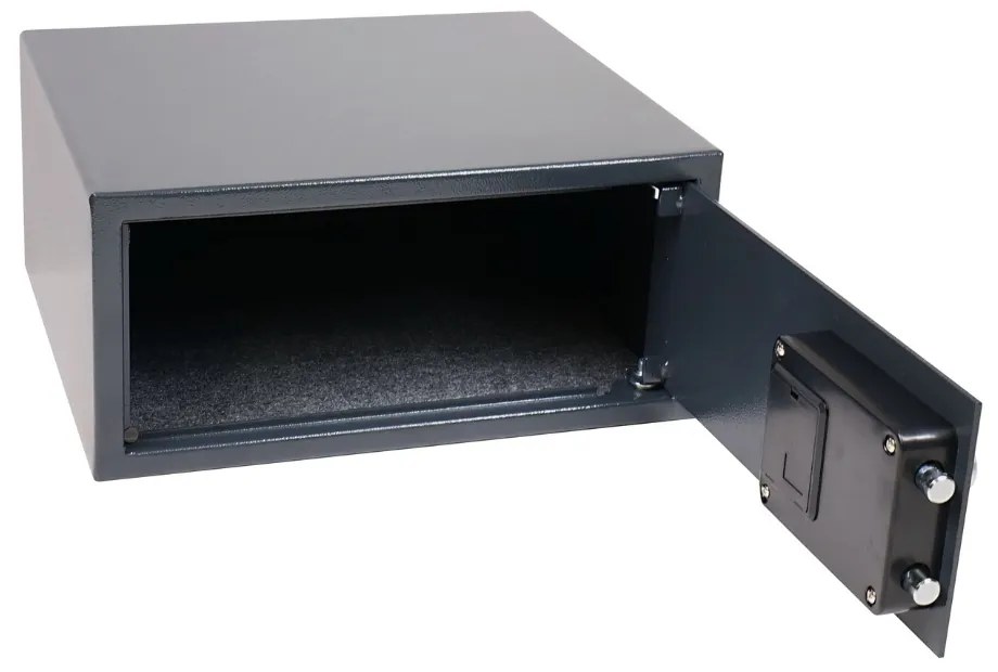 Nábytkový sejf RS 20, elektronický zámek, šedá