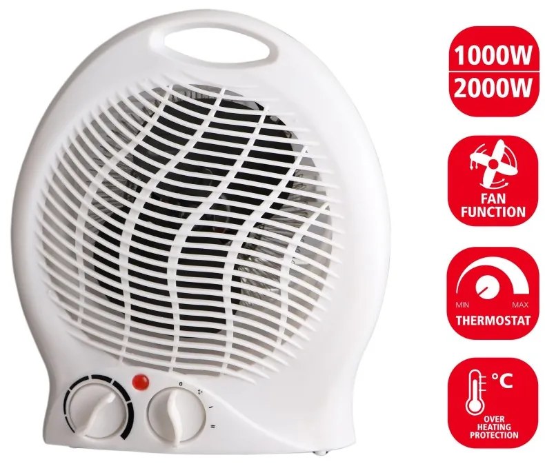 VELAMP PR010-2 Teplovzdušný ventilátor