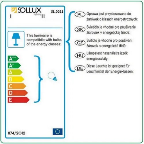 Stropní svítidlo SOLLUX Orbis 1 GU10 1x40W bez zdroje SL.0021 bílá