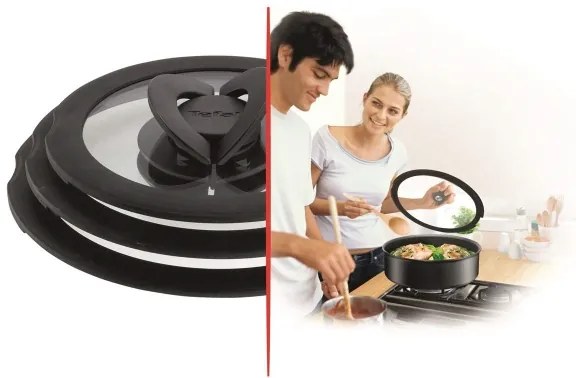 Tefal - Skleněná poklice INGENIO 24 cm