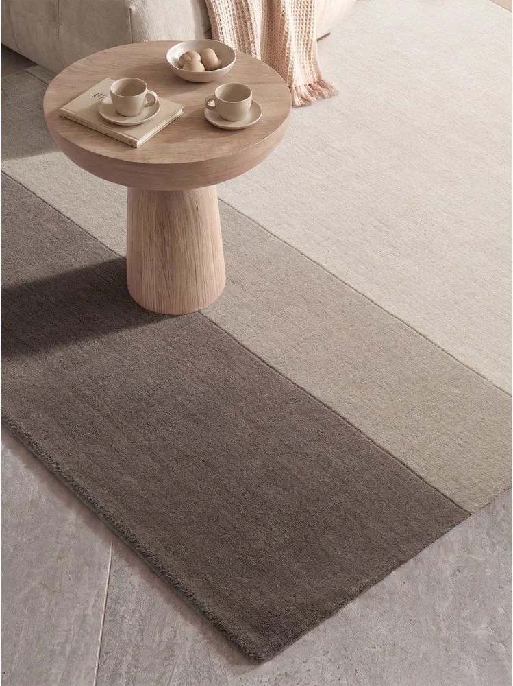 Hnědý/krémový vlněný koberec 160x230 cm Edmund – Villeroy&Boch