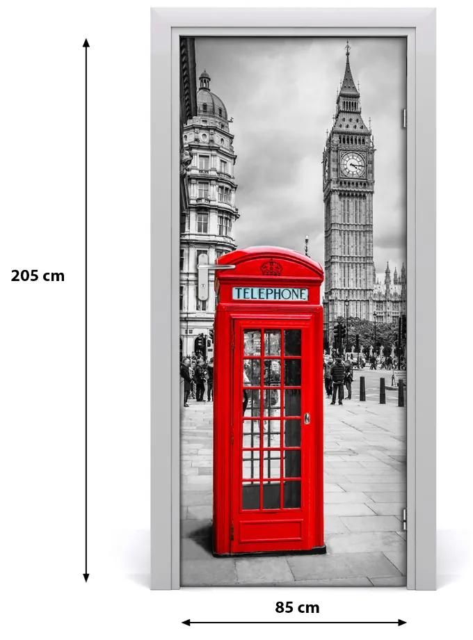 Fototapeta samolepící na dveře Londýn Anglie 85x205 cm