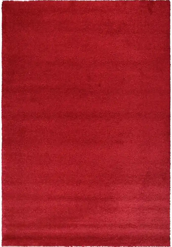 Jutex Kusový koberec vysoký vlas Fuego 2144-G407 červený 067x130 cm | BIANO