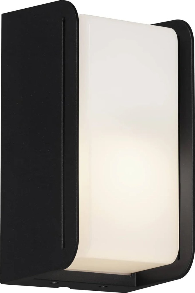 BRILO 3016015 Venkovní svítidlo 21,5 cm 1x E27 12W černá (starý kód: BRILO 3016-015) - BRILO