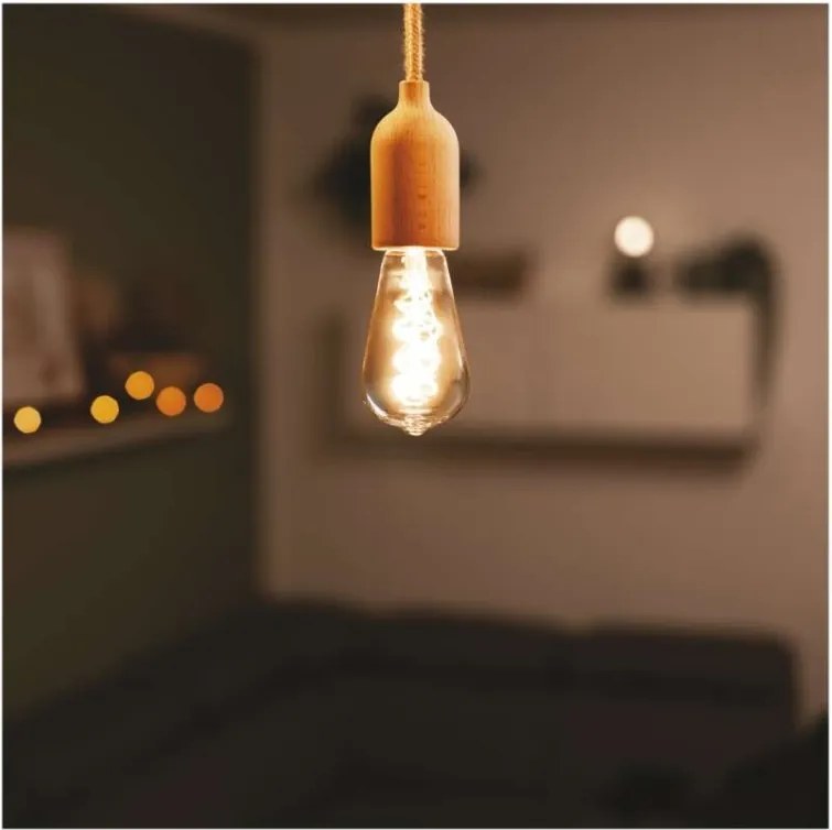 LED žárovka DECO SMOKED ST64 teplá bílá