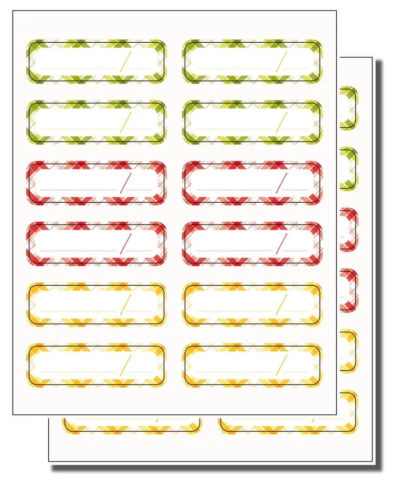 TESCOMA Nálepka na sklenice TESCOMA DELLA CASA, 24 ks