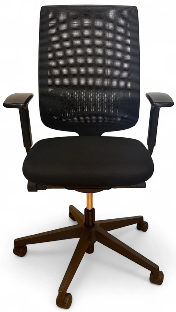 STEELCASE Židle kancelářská, Steelcase, Reply Air, černá, područky