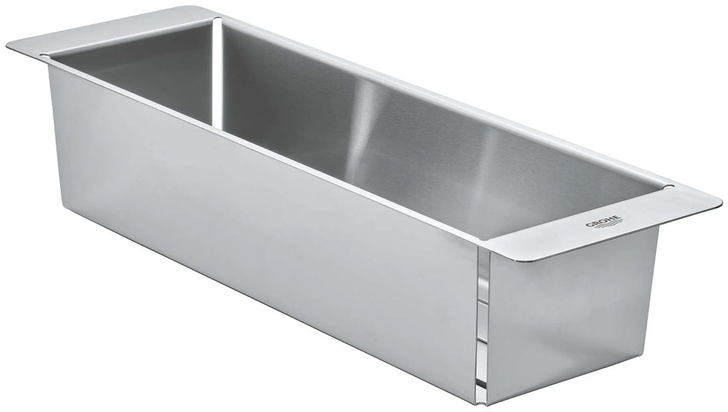 Grohe - Odkapávací miska pro dřezy, kartáčovaná nerezová ocel 40853SD0