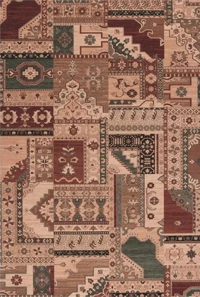 Moderní vlněný koberec Osta Kashqai 4323/100 béžový Osta 135 x 200