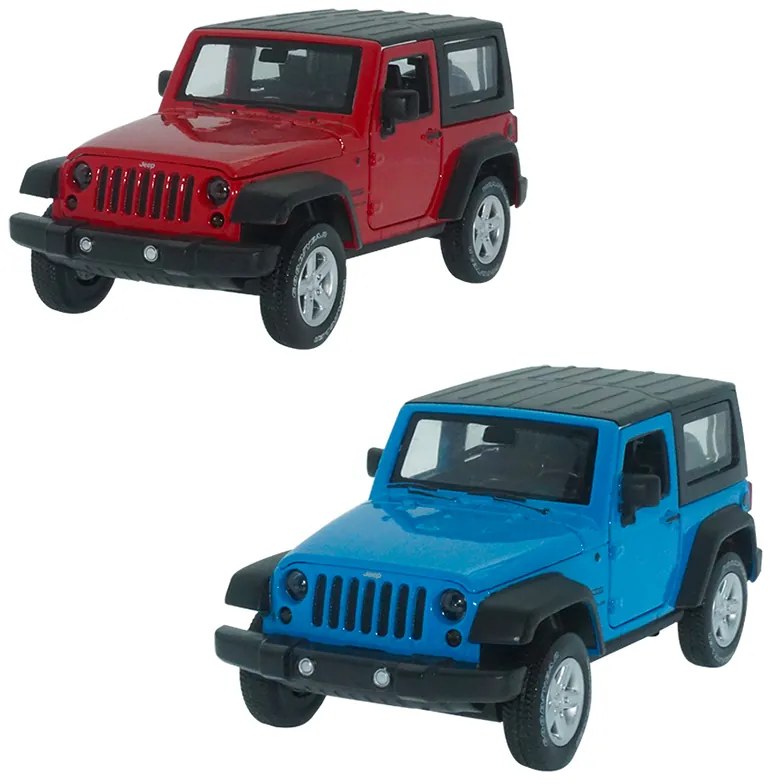 Kovový model - 1:32 Jeep Wrangler