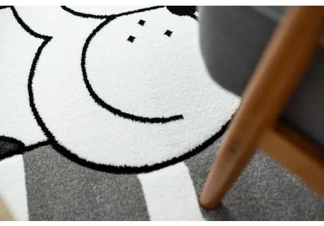 koberec PETIT ŠTĚNĚ, šedý velikost 200x290 cm | krásné koberce cz