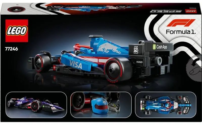 LEGO® Speed Champions 77246 Závodní auto Visa Cash App RB VCARB 01 F1®