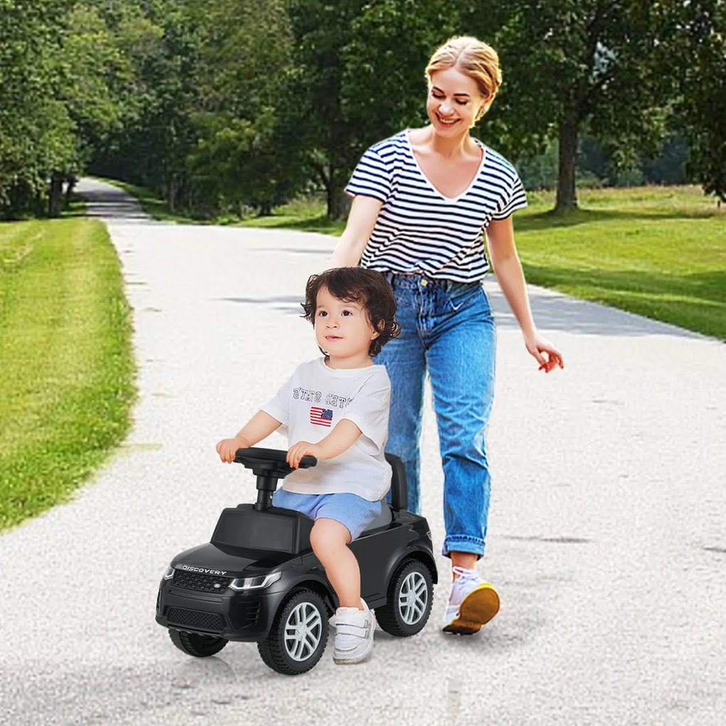 Costway Pojízdné auto s úložným prostorem, pojízdné auto, dětské