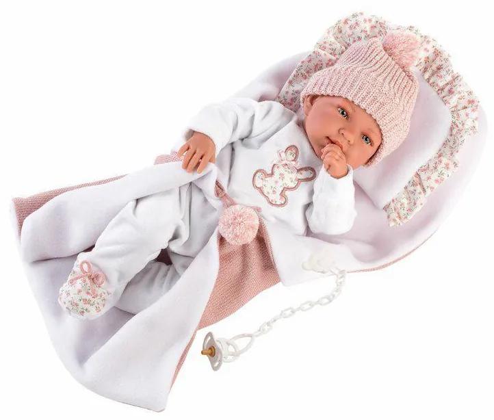 Llorens Obleček pro panenku miminko New Born velikosti 43-44 cm