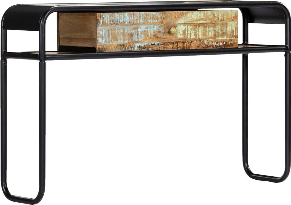 Konzolový stolek - masivní recyklované dřevo | 118x30x75 cm