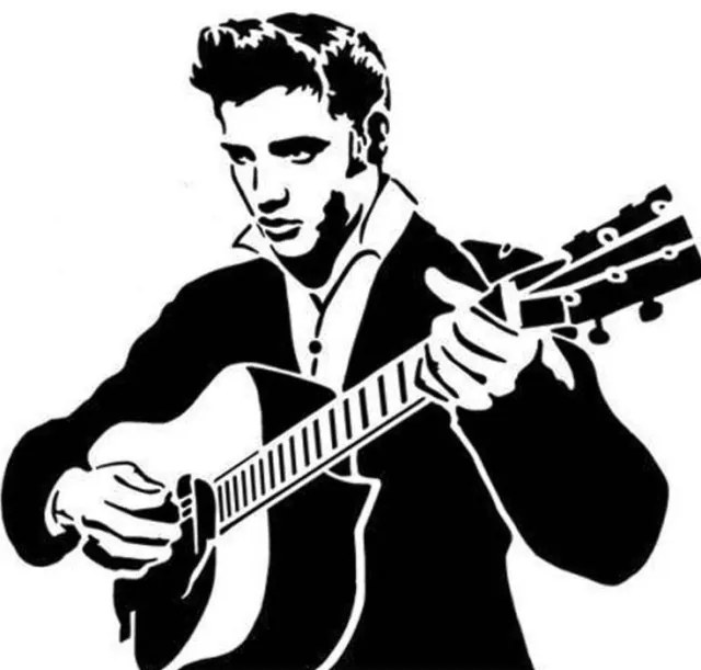 Samolepka Elvis Presley